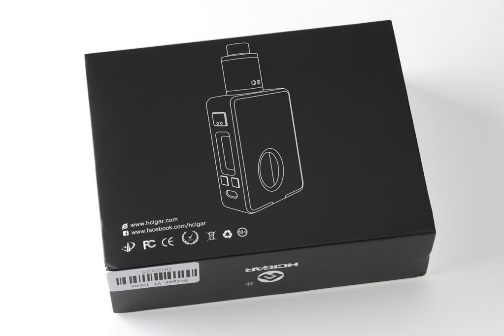【HCIGAR VT Inbox MOD Kit スターターキッレビュート】エイチシガー ブイティーインボックス | VAPE Circuit