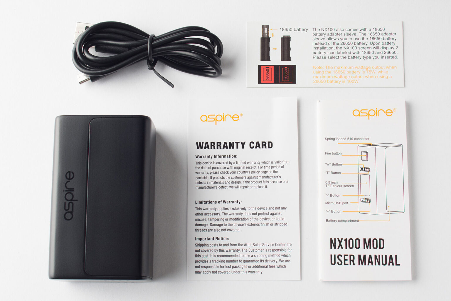 【aspire NX100 テクニカルMODレビュー】アスパイア エヌエックス100 | VAPE Circuit