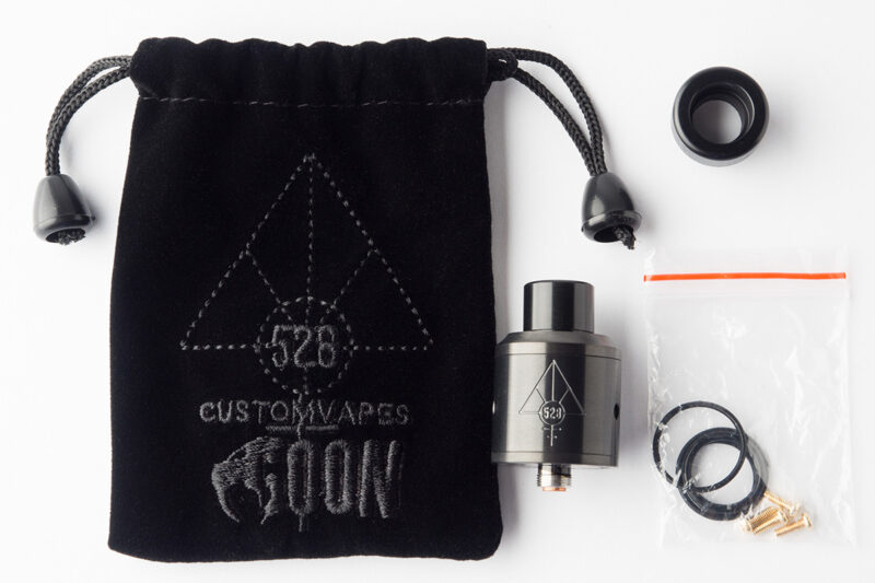 【アトマイザー】Goon RDA 24mm (528 custom vapes) レビュー | VAPE Circuit