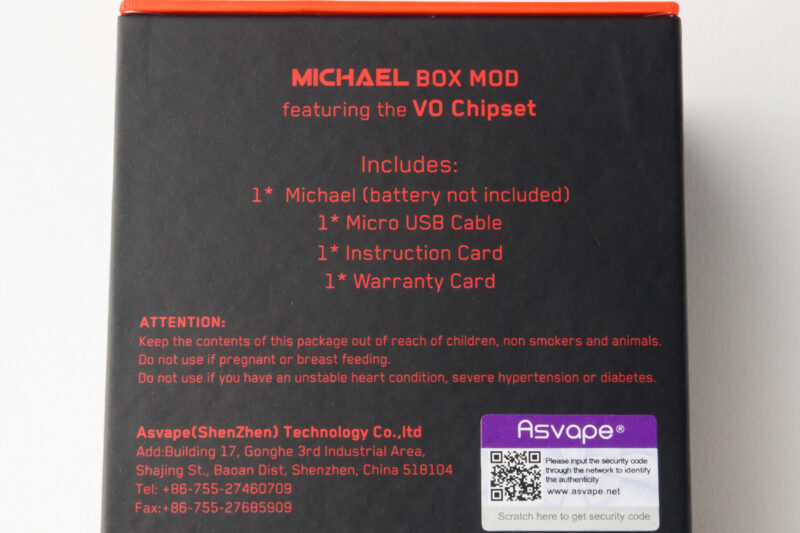 【テクニカルMOD】MICHAEL VO200 TC BOX MOD 「VO CHIP搭載」 (ASVAPE/アズベイプ) フォトレビュー ...