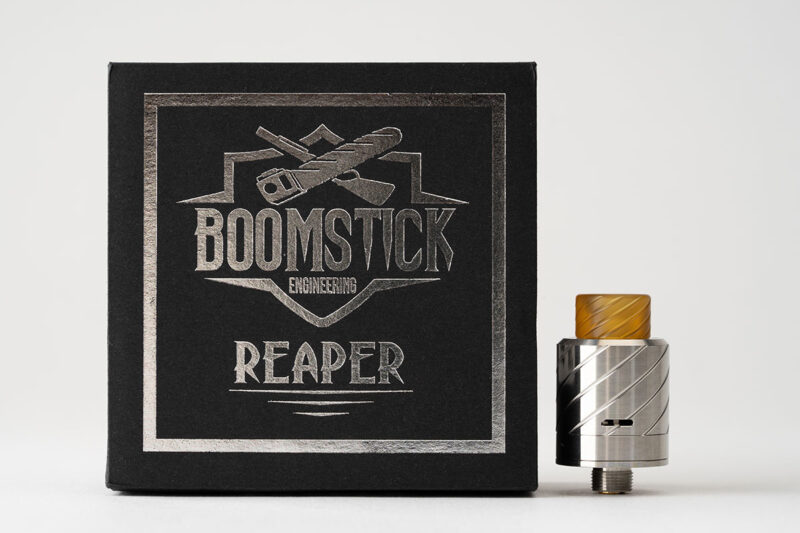 【BoomStick Engineering Reaper MTL RDA 18mm】アトマイザーレビュー | VAPE Circuit