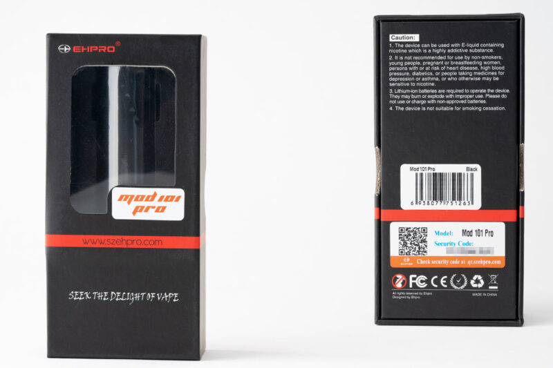 EHPRO MOD101 PRO レビュー｜シンプルルックの24mmチューブタイプテクニカルMOD | VAPE Circuit