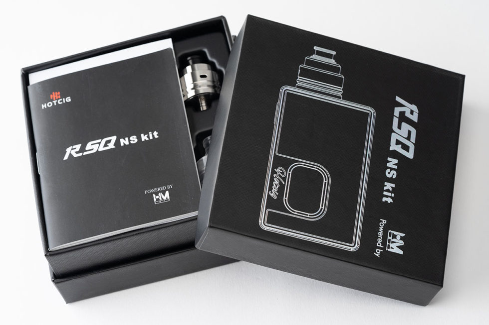 【Hotcig RSQ NS Kitレビュー】超お買得なスコンカーMODスターター！ | VAPE Circuit