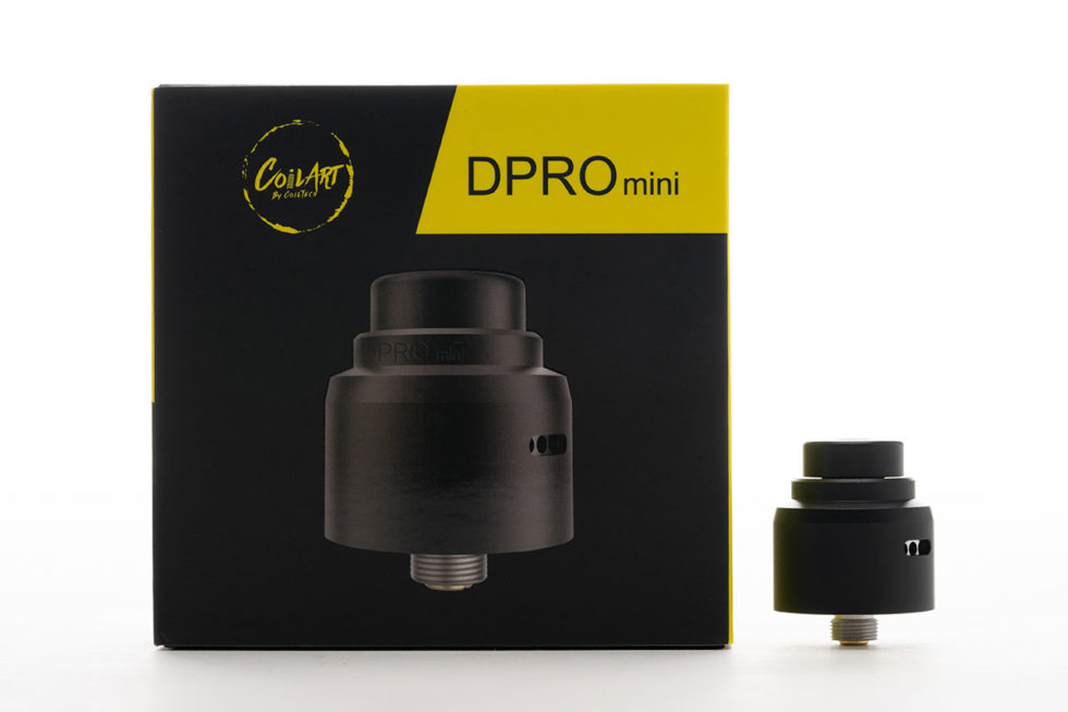 【CoilART DPRO Mini RDA】「ディープロミニ」アトマイザーレビュー | VAPE Circuit