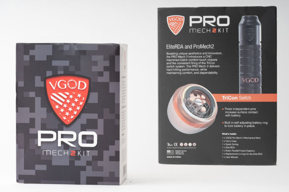 【VGOD PRO MECH 2 KITレビュー】世界的トリックチームプロデュース メカチューブスターター！ | VAPE Circuit