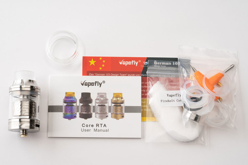 【Vapefly CORE RTAレビュー】DLに特化したデュアルコイルRTA | VAPE Circuit