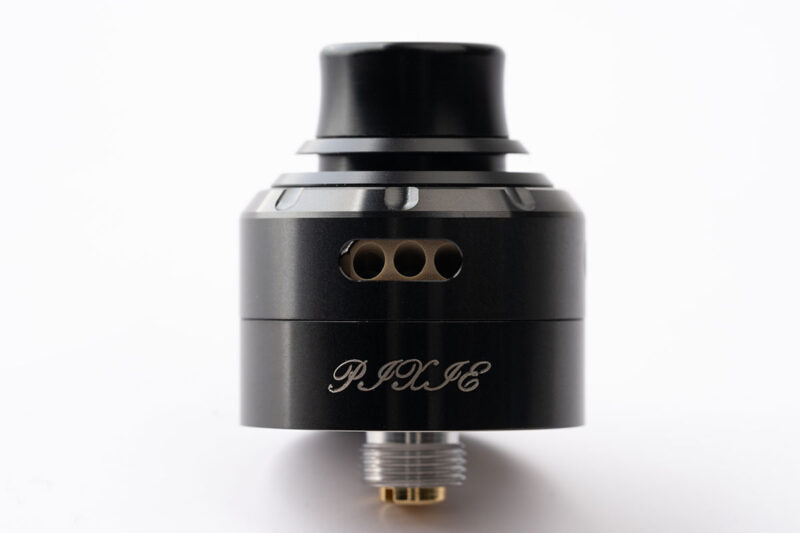 【vapefly PIXIE RDA レビュー】22mmサイズのコンパクトなDL特化型ドリッパー | VAPE Circuit