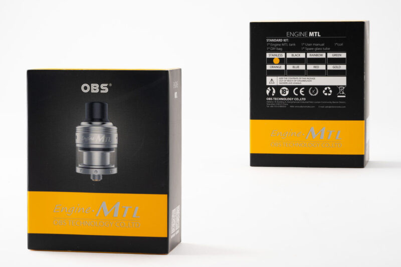 OBS Engine MTL RTA レビュー｜リキッドが漏れない24mmタンク | VAPE Circuit