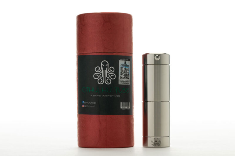 Cthulhu Tube MOD レビュー｜超コンパクトセミメカチューブ！18350バッテリーにも対応 | VAPE Circuit