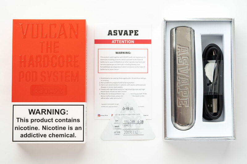 ASVAPE VULCAN POD SYSTEM レビュー｜あのデバイスを超えた味わいの最強PODデバイス!? | VAPE Circuit