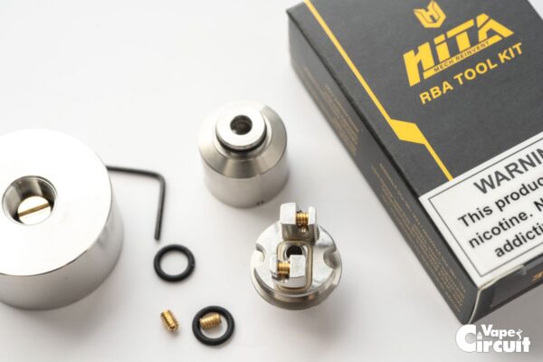 ASVAPE HiTA RBA レビュー｜人気デバイスをリビルド可能に！コイルビルドできる専用ユニット！ | VAPE Circuit