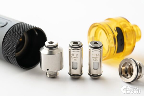 ASVAPE HiTA RBA レビュー｜人気デバイスをリビルド可能に！コイルビルドできる専用ユニット！ | VAPE Circuit
