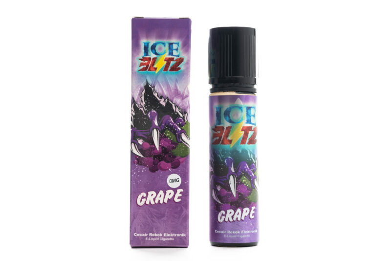 ICE BLITZ GRAPE レビュー｜濃厚激甘！再現度MAXの巨峰フレーバー！フレッシュ感もMAX！ | VAPE Circuit