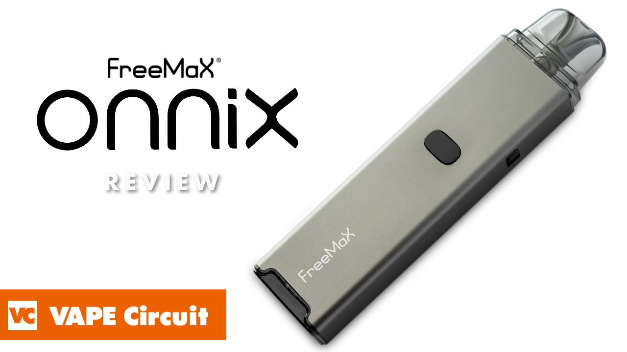 FreeMax Onnix レビュー｜濃厚爆煙がコンパクトサイズに！AFCと可変出力搭載のPODデバイス！ | VAPE Circuit