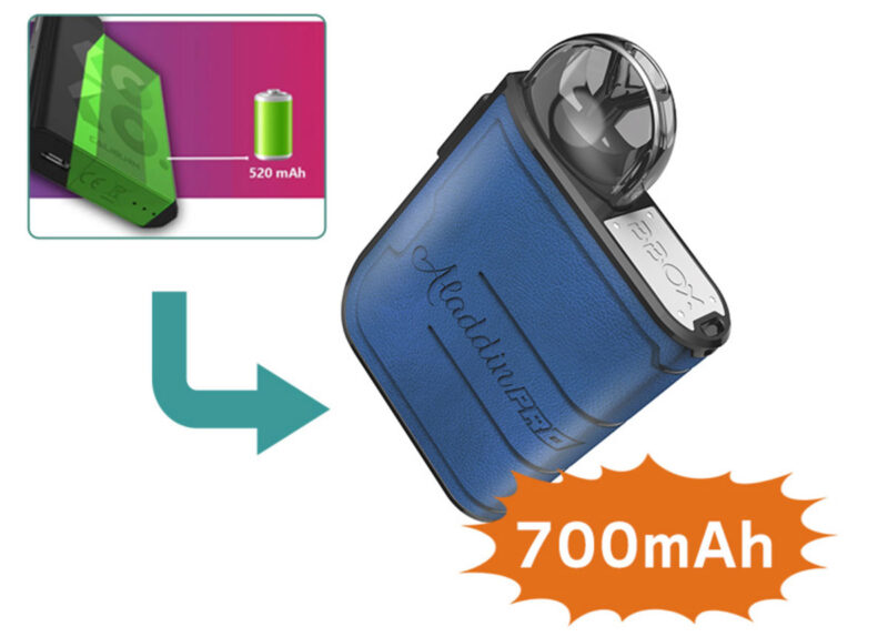 VAMPED ALADDIN PRO BBOX レビュー｜マレーシアで話題沸騰！レザー使いのBOX POD！ | VAPE Circuit