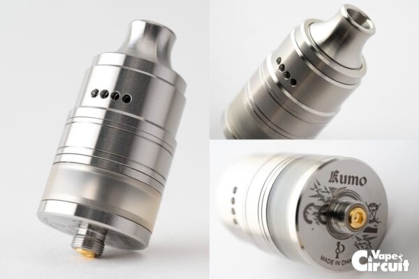 aspire Kumo RDTA レビュー｜特許取得！独自のリキッド供給システム！RDL特化アトマイザー！ | VAPE Circuit