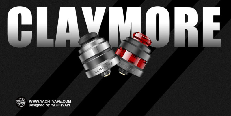 Yachtvape Claymore RDA レビュー｜超ショートハイト！でもビルド自由度が高いアトマイザー！ | VAPE Circuit