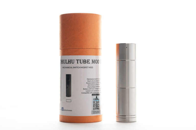 Cthulhu Tube MODII レビュー｜ボトムスイッチと保護機能！大幅アップデートのチューブMOD！ | VAPE Circuit