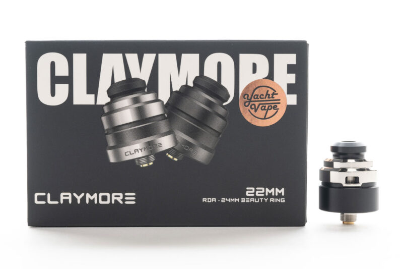 Yachtvape Claymore RDA レビュー｜超ショートハイト！でもビルド自由度が高いアトマイザー！ | VAPE Circuit