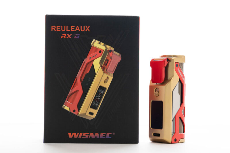 WISMEC REULEAUX RX G レビュー｜質感とデザイン性！100WシングルバッテリーMOD | VAPE Circuit