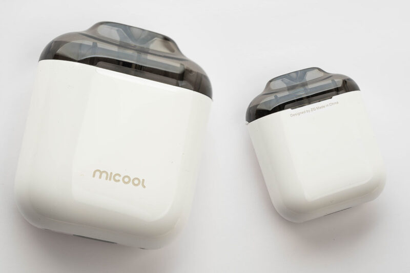 ZQ Vapor micool レビュー｜某有名無線イヤホン完全互換サイズのPOD型VAPEデバイス | VAPE Circuit