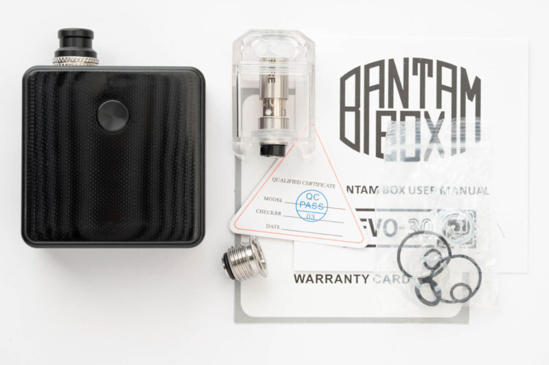 SXK Bantam Box Revision AIO（バンタムボックス リビジョン）レビュー | VAPE Circuit