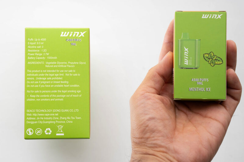 Winx S35（ウィンクス エス35）使い捨て電子タバコ レビュー | VAPE Circuit