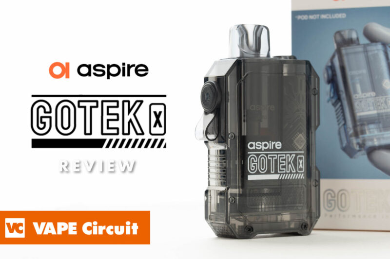 aspire GOTEK PRO（アスパイア ゴーテックプロ）レビュー | VAPE Circuit