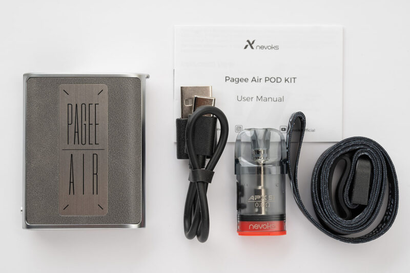 nevoks Pagee Air（ネボックス ペイジ―エアー）レビュー | VAPE Circuit