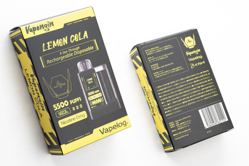 Vapengin 5500 Lemon Cola（ベイプエンジン レモンコーラ）レビュー | VAPE Circuit