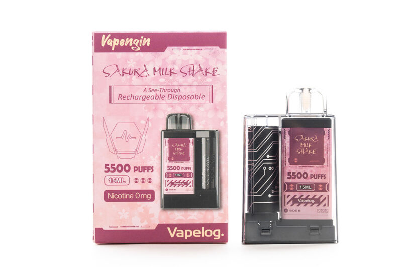 Vapengin 5500 Sakura Milk Shake（ベイプエンジン サクラミルクシェイク）レビュー | VAPE Circuit