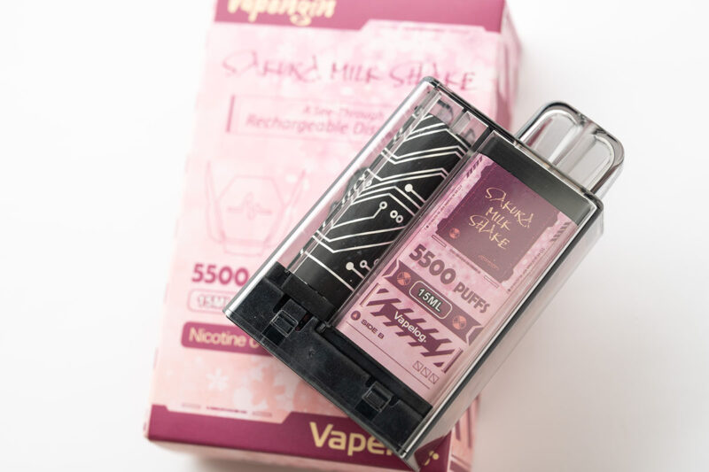 Vapengin 5500 Sakura Milk Shake（ベイプエンジン サクラミルクシェイク）レビュー | VAPE Circuit