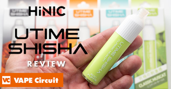 HiNIC UTIME SHISHA（ハイニック ユータイムシーシャ）レビュー | VAPE Circuit